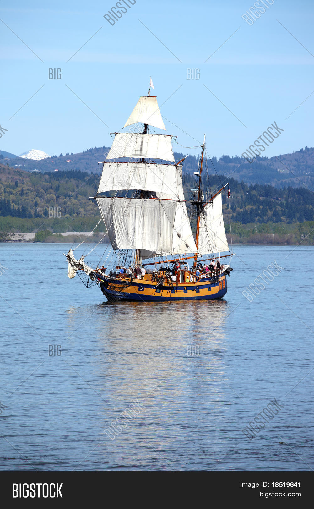 Galleon Sailing Image & Photo (Free Trial) | Bigstock