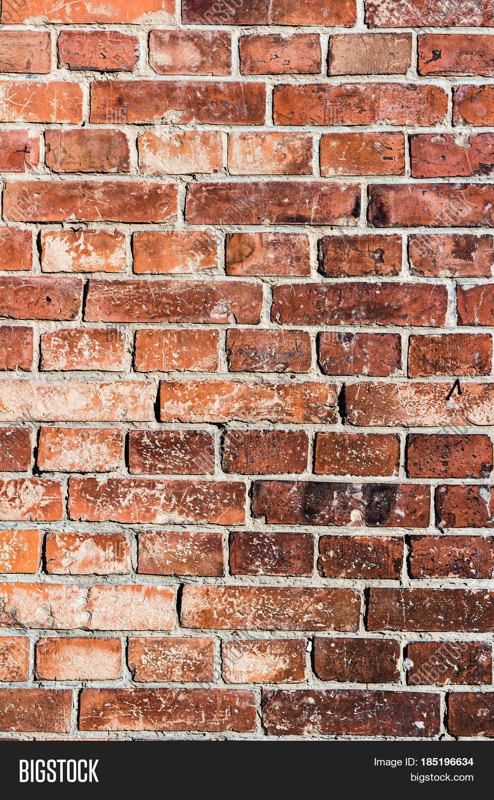 Old Orange Brick Wall Image & Photo (Free Trial) | Bigstock