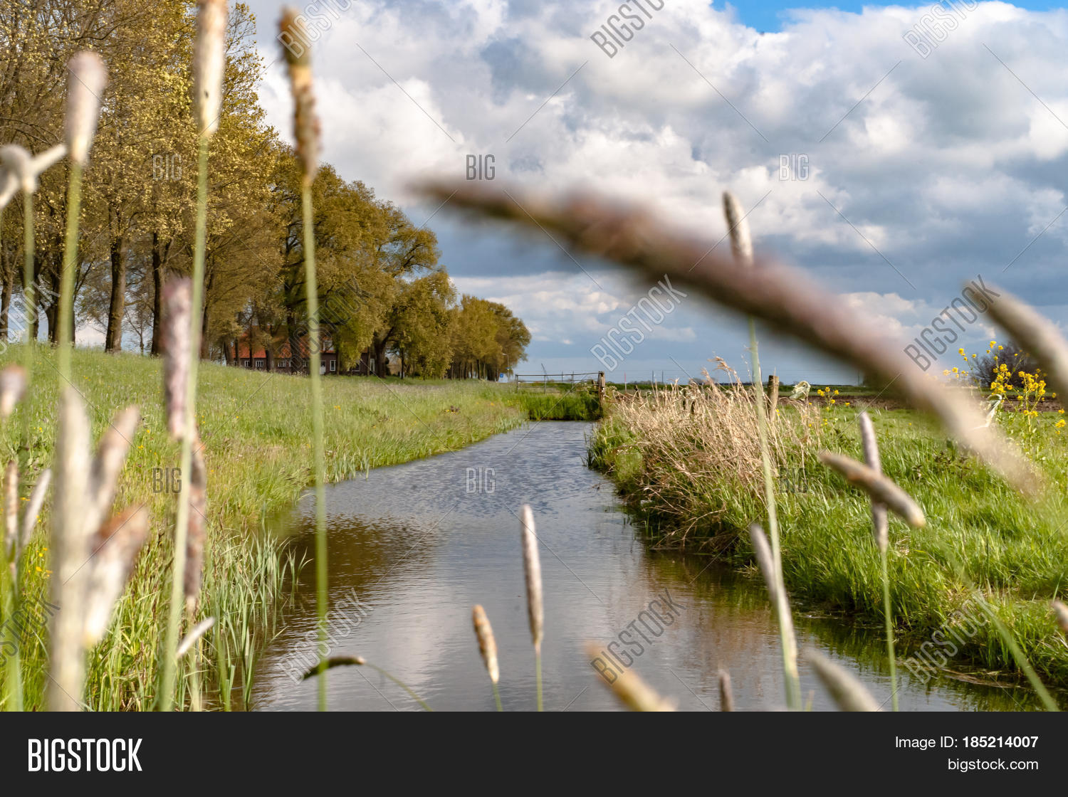 Old Dutch Sea Dike Image & Photo (Free Trial) | Bigstock