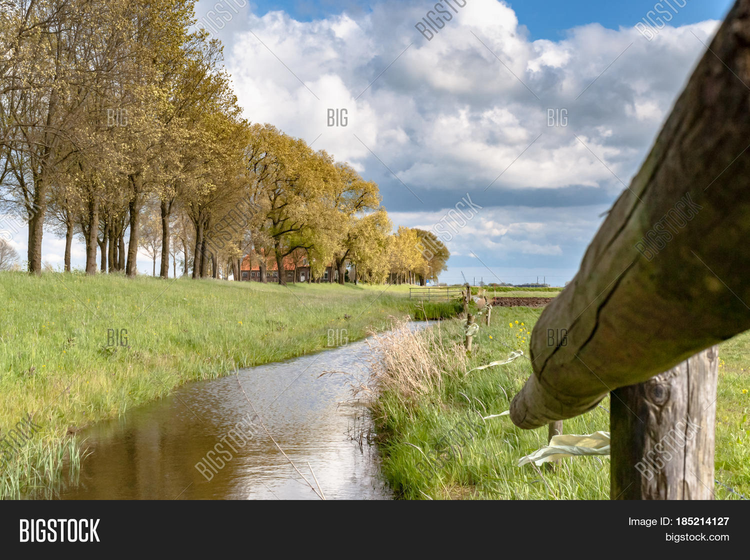 Old Dutch Sea Dike Image & Photo (Free Trial) | Bigstock