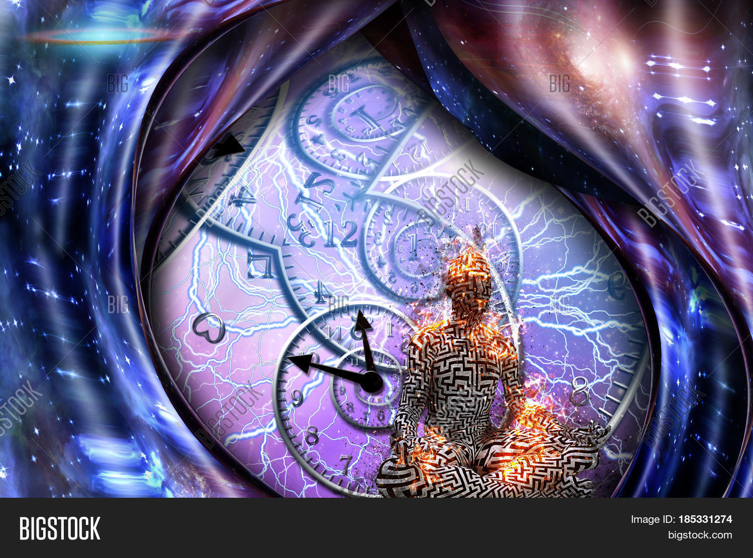 Surrealism. Figure Man Image & Photo (Free Trial) | Bigstock