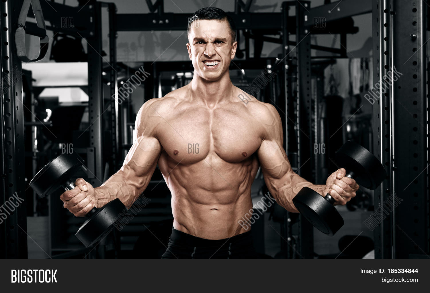 Muscular Athletic Image & Photo (Free Trial) | Bigstock