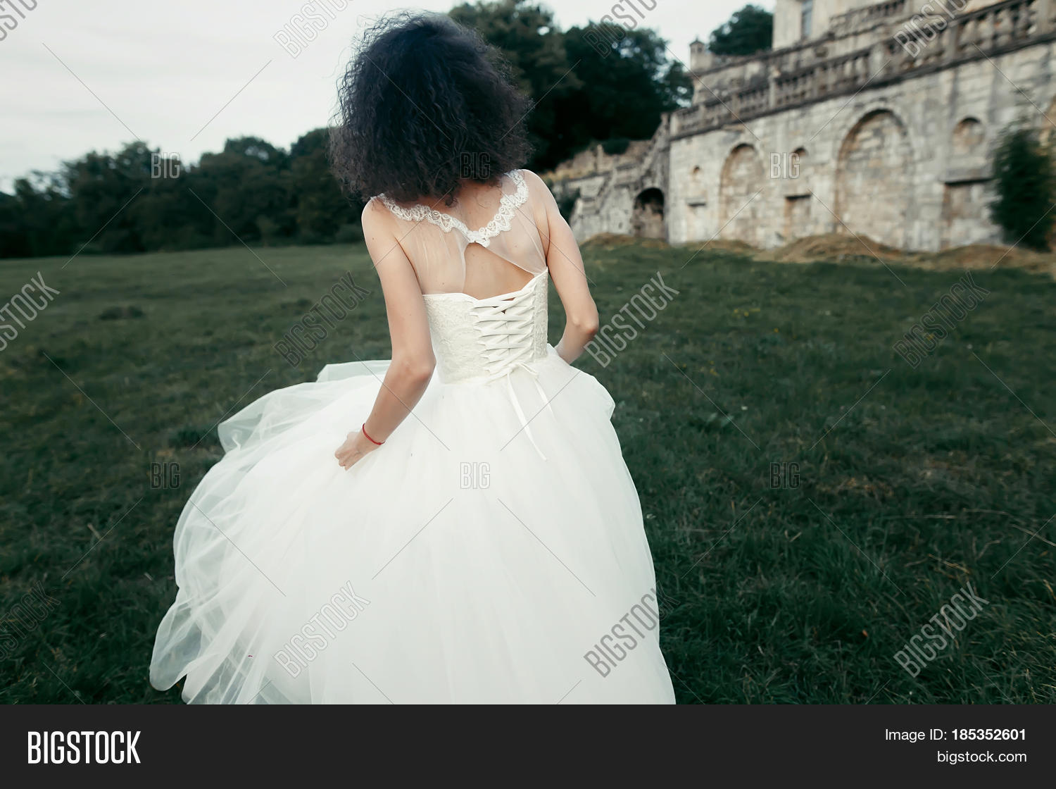Happy Bride Running Image & Photo (Free Trial) | Bigstock