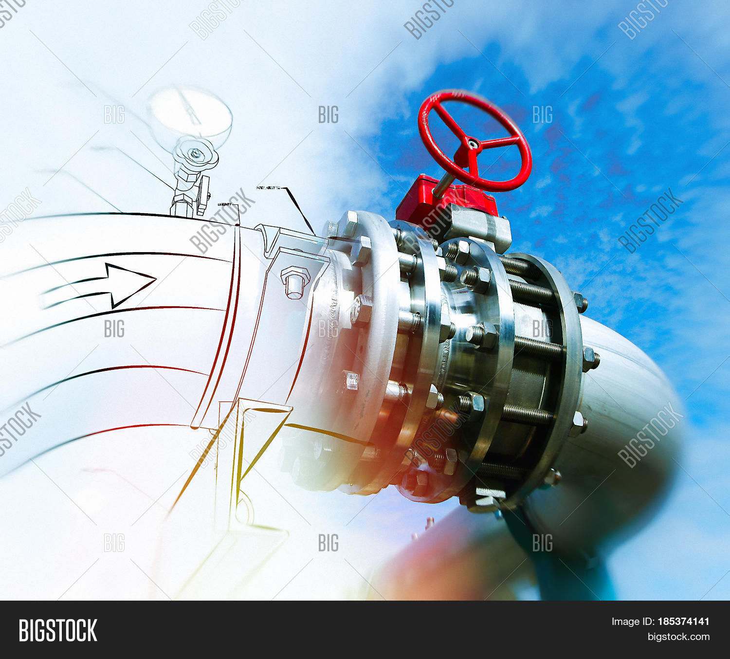 Sketch Piping Design Image & Photo (Free Trial) | Bigstock