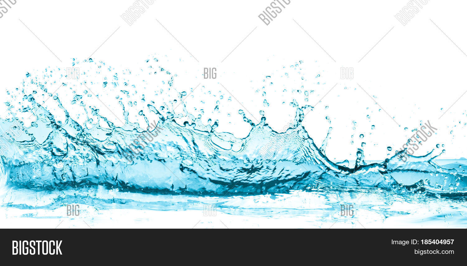 Turquoise Water Splash Image & Photo (Free Trial) | Bigstock