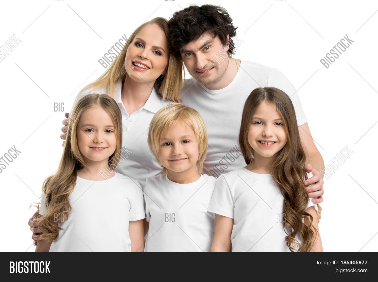 Family Portrait Five Image & Photo (Free Trial) | Bigstock