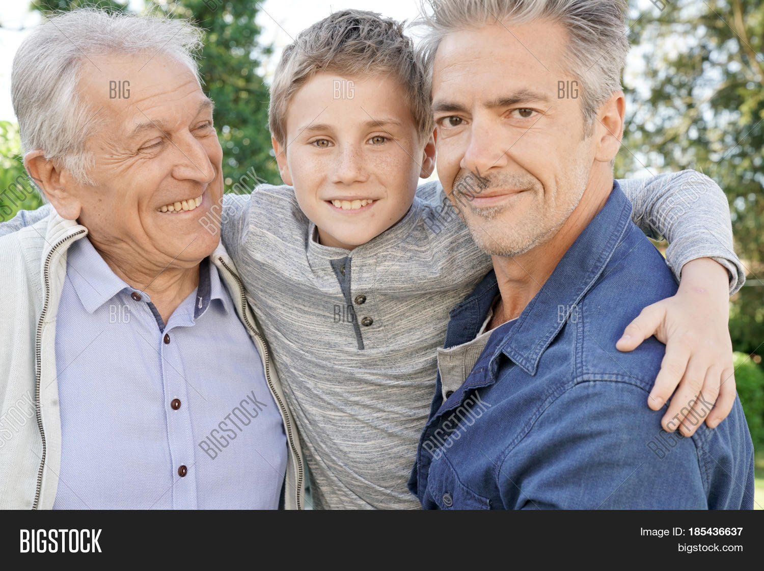 Portrait Three Men Image & Photo (Free Trial) | Bigstock