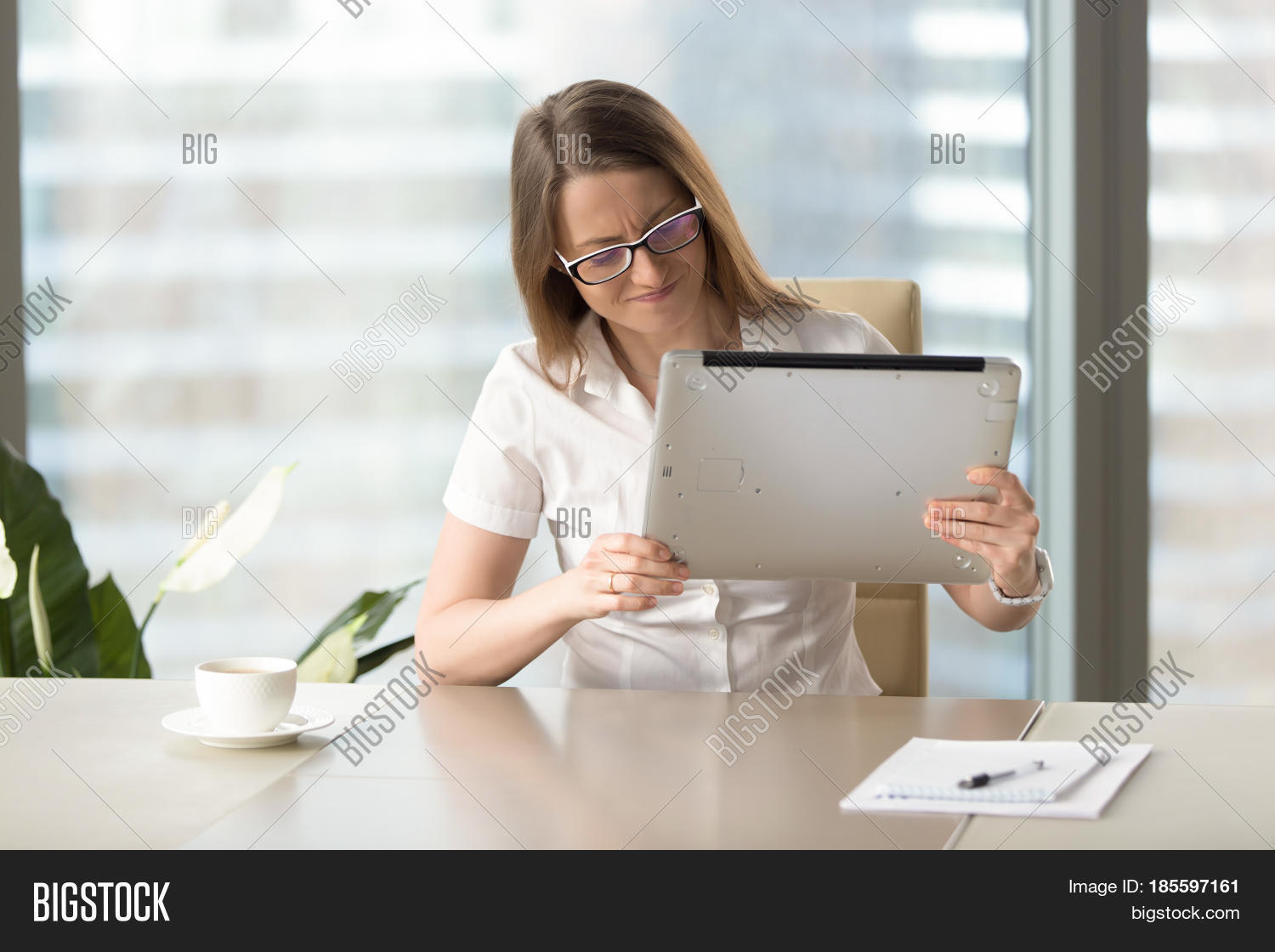 Nervous Woman Hitting Image & Photo (Free Trial) | Bigstock