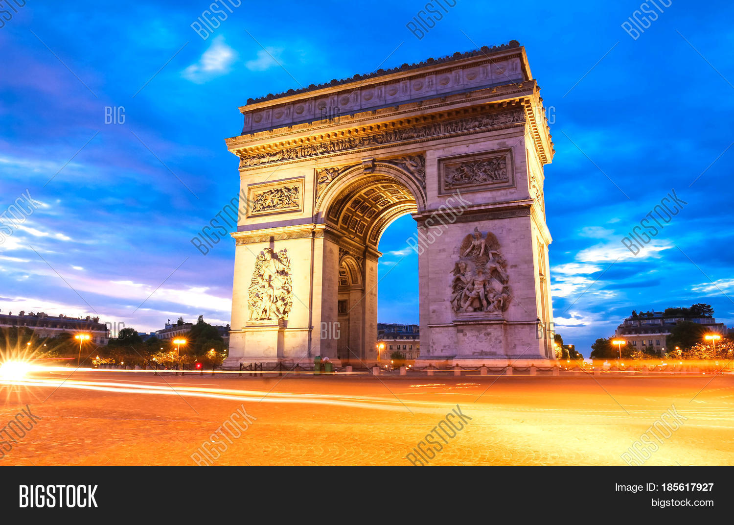 Famous Arch Triumph Image & Photo (Free Trial) | Bigstock