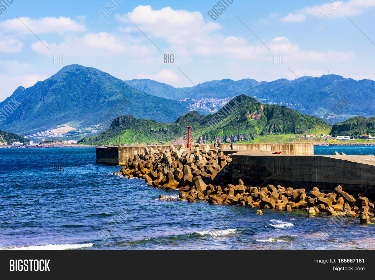 Wave Barrier Ocean Image & Photo (Free Trial) | Bigstock