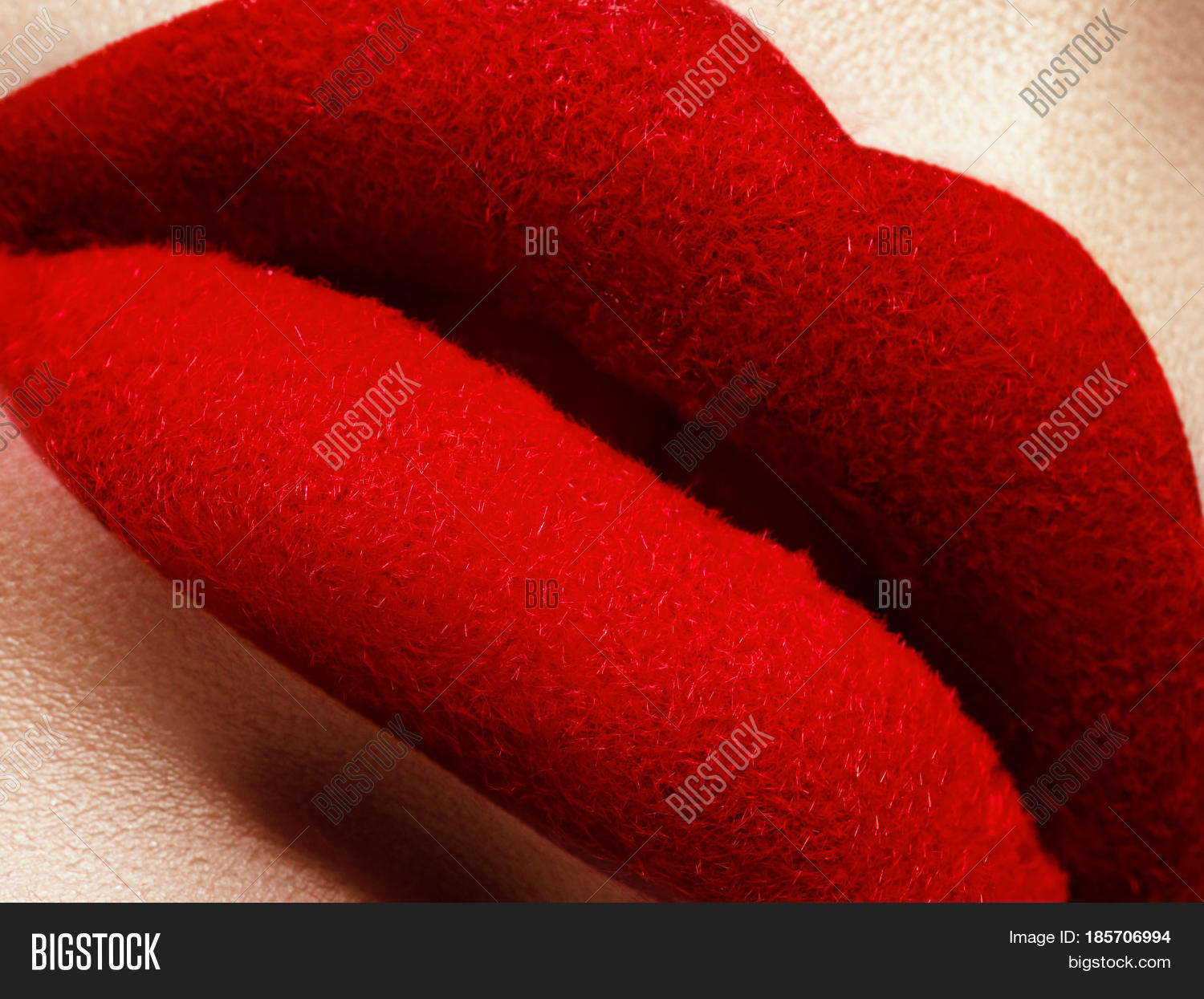 Lovely Red Velvet Lips Image & Photo (Free Trial) | Bigstock