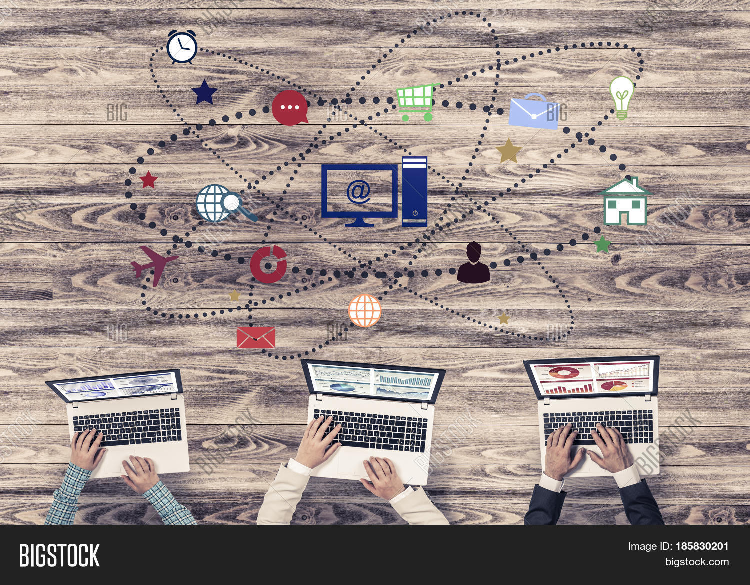 Group Three People Image & Photo (Free Trial) | Bigstock