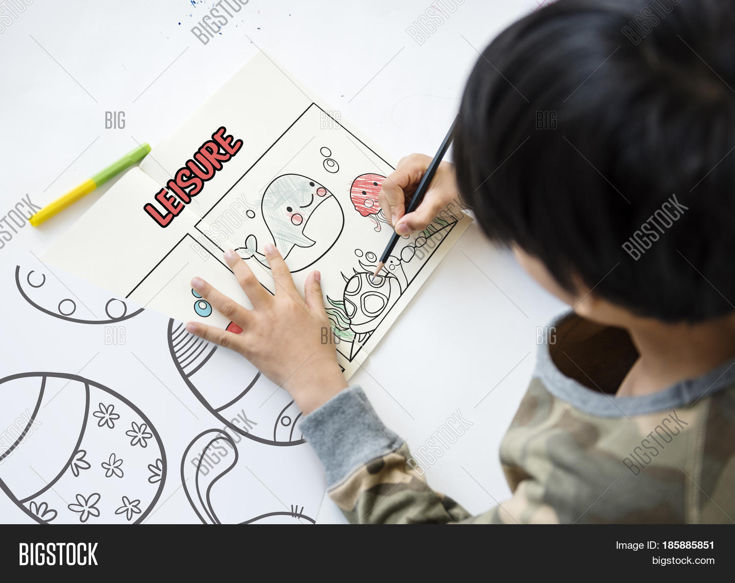 Young Boy Working On Image & Photo (Free Trial) | Bigstock