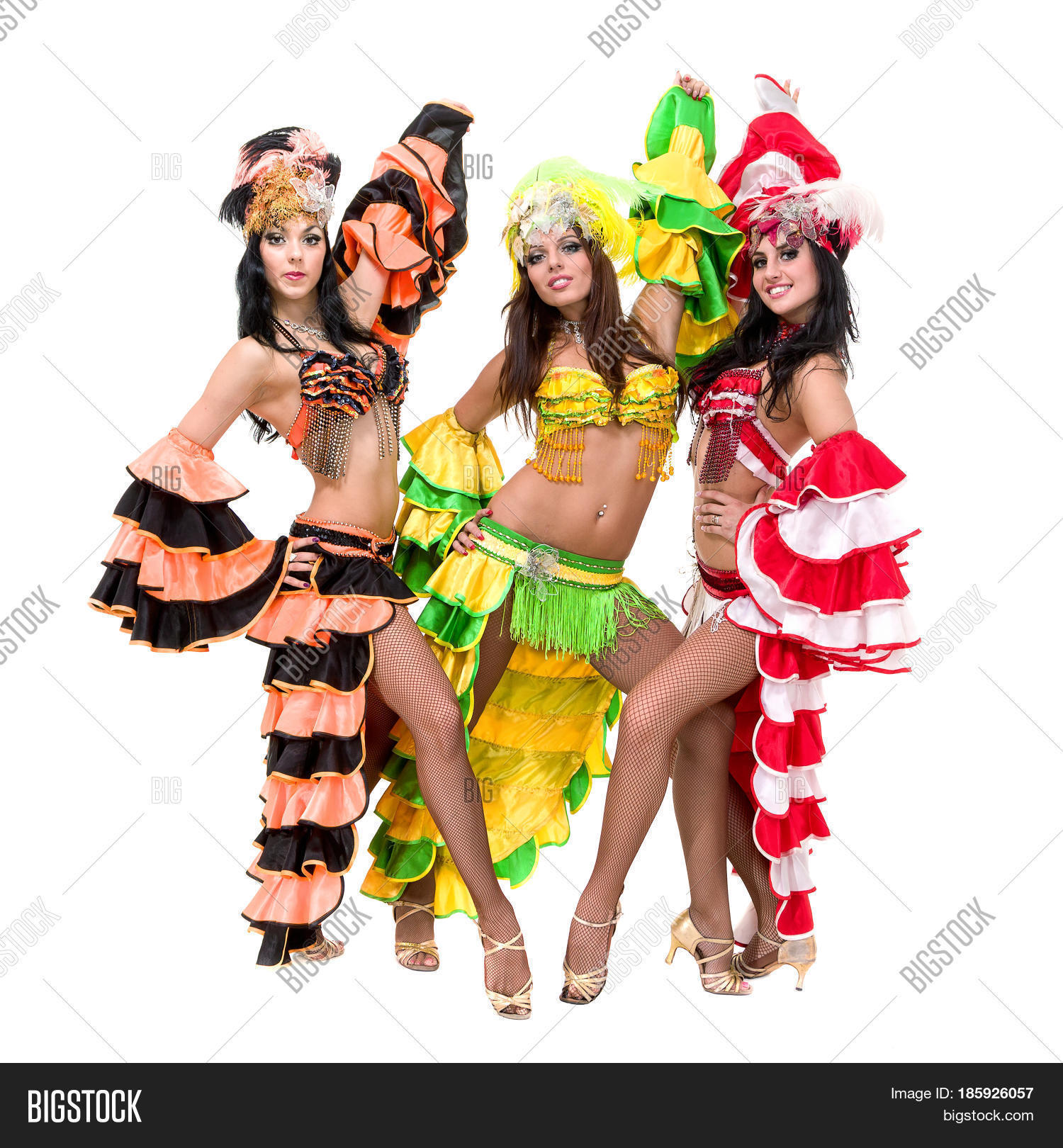 Samba Dancer Team Image & Photo (Free Trial) | Bigstock