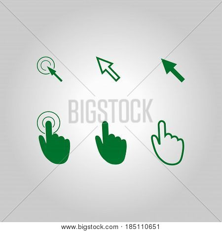 Vector y foto Cursor Pointer (prueba gratis) | Bigstock