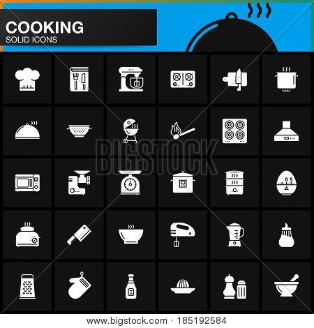 Cooking Vector Icons Vector & Photo (Free Trial) | Bigstock