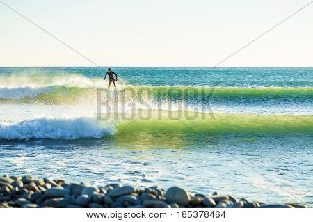 Surfing Ocean. Clear Image & Photo (Free Trial) | Bigstock