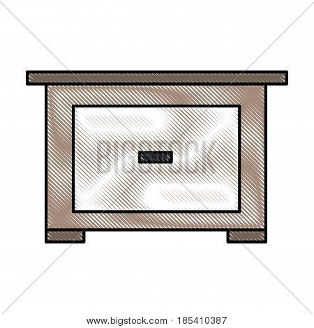 Drawing Bedside Table Vector & Photo (Free Trial) | Bigstock