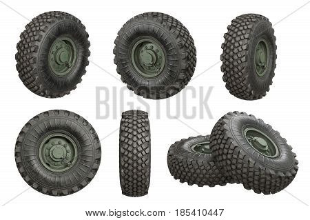 Car Wheel Military Image & Photo (Free Trial) | Bigstock