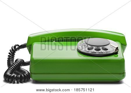 Landline Green Phone Image & Photo (Free Trial) | Bigstock