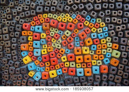 Colorful Brick Wall Image & Photo (Free Trial) | Bigstock