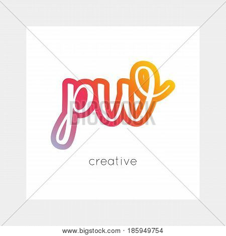 PW Logo, Vector. Vector & Photo (Free Trial) | Bigstock
