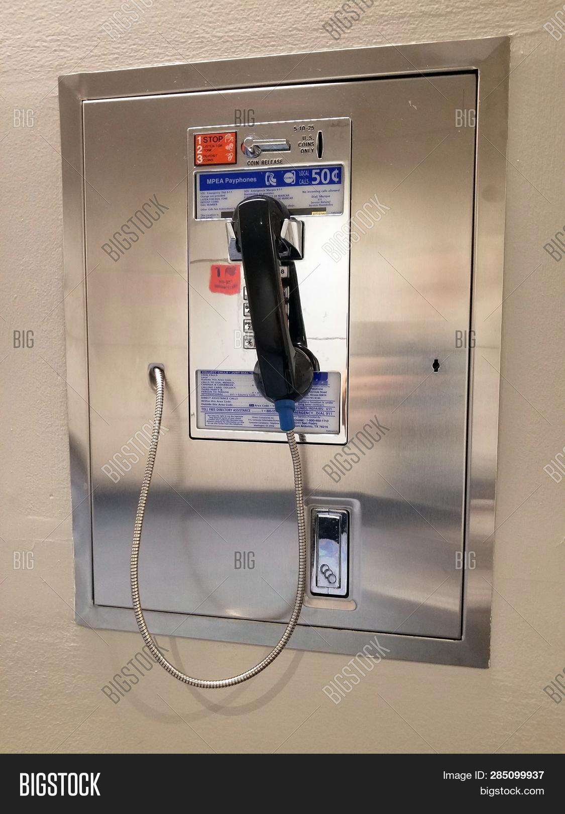 Public Payphone, Image & Photo (Free Trial) | Bigstock