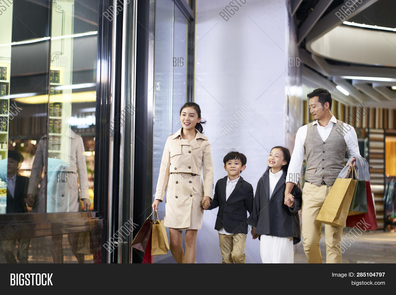 Happy Asian Family Two Image & Photo (Free Trial) | Bigstock