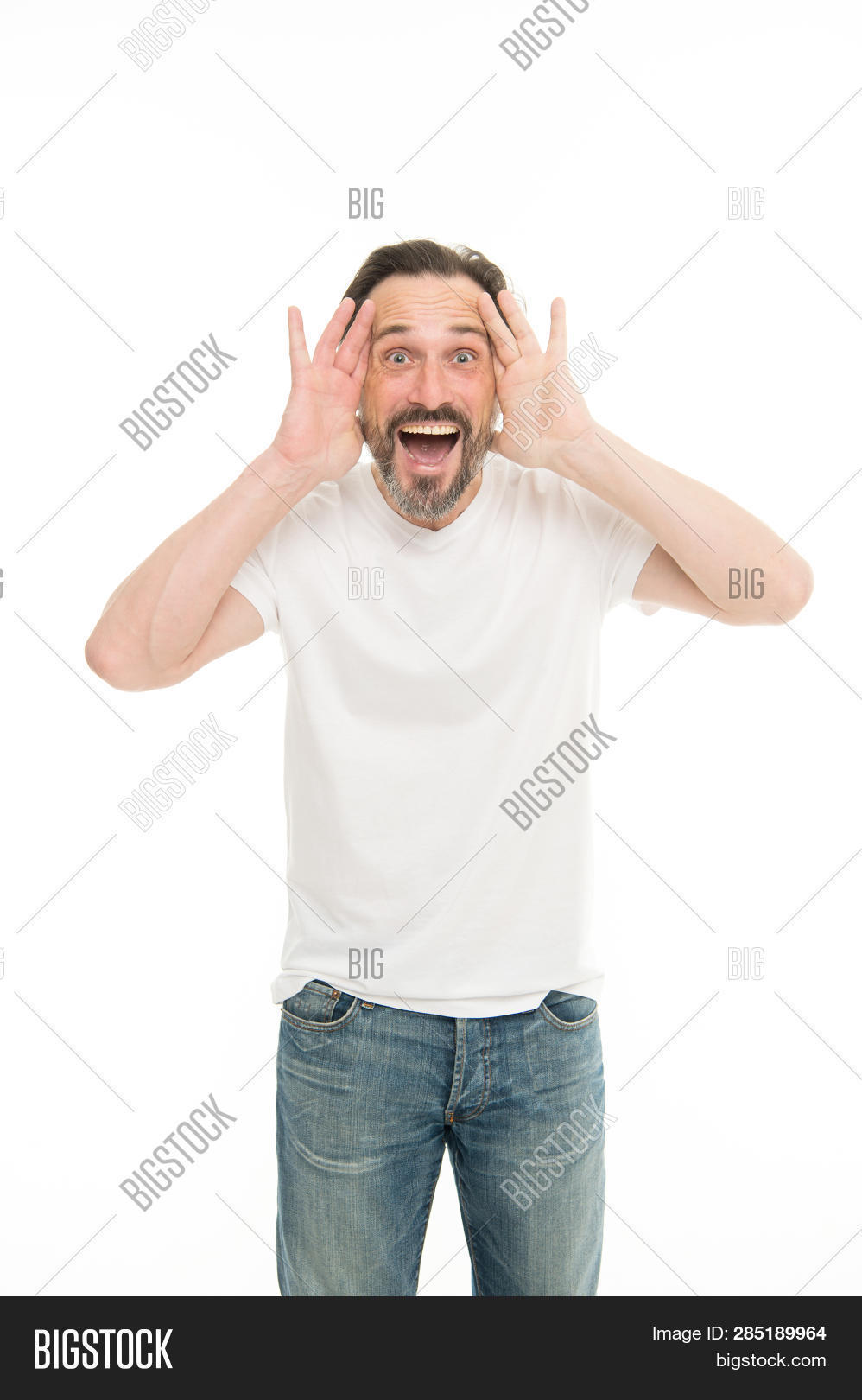 Man Excited Screaming Image & Photo (Free Trial) | Bigstock