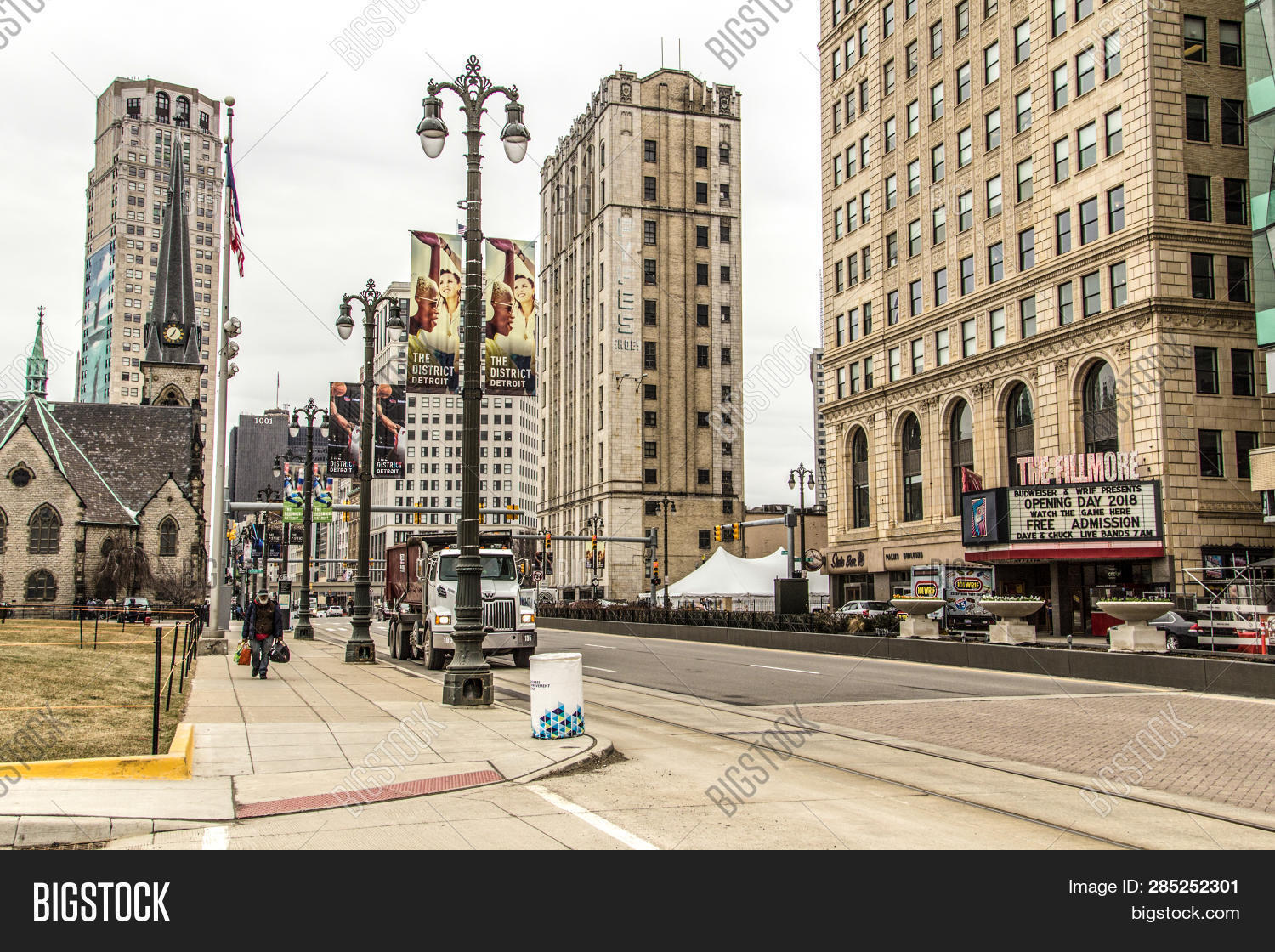 Detroit, Michigan, Usa Image & Photo (Free Trial) | Bigstock