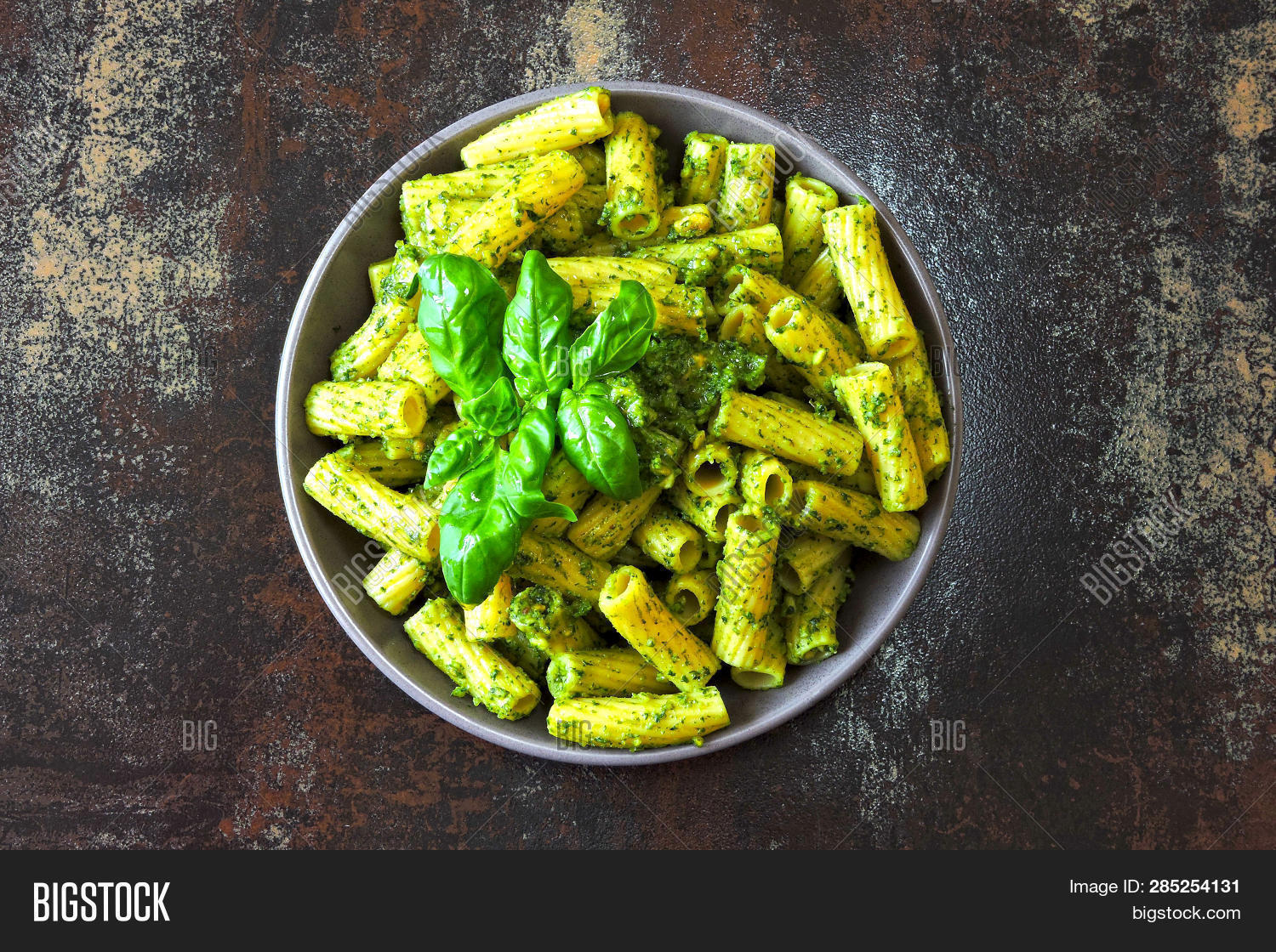 Appetizing Pasta Pesto Image & Photo (Free Trial) | Bigstock
