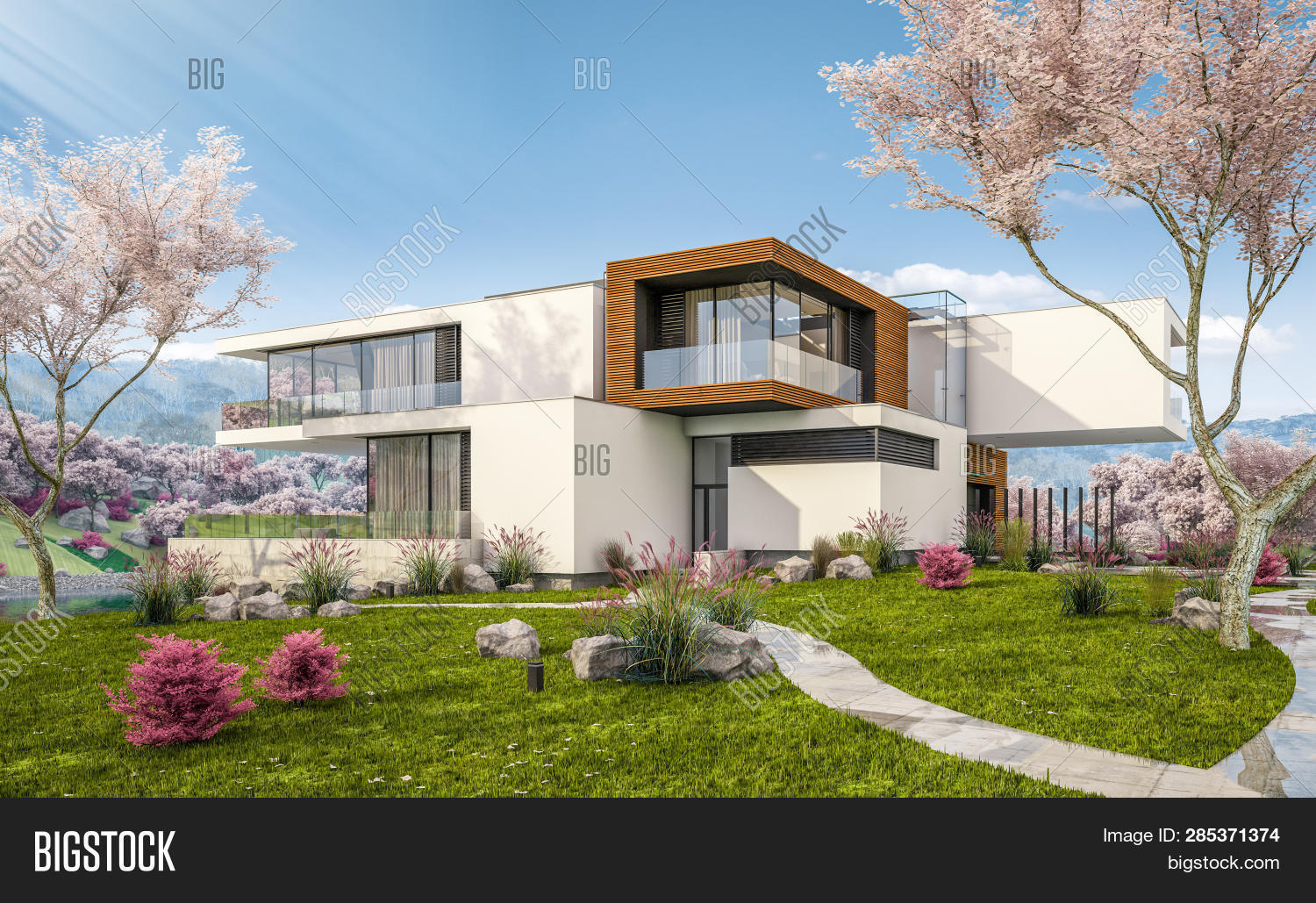 3D Rendering Modern Image & Photo (Free Trial) | Bigstock