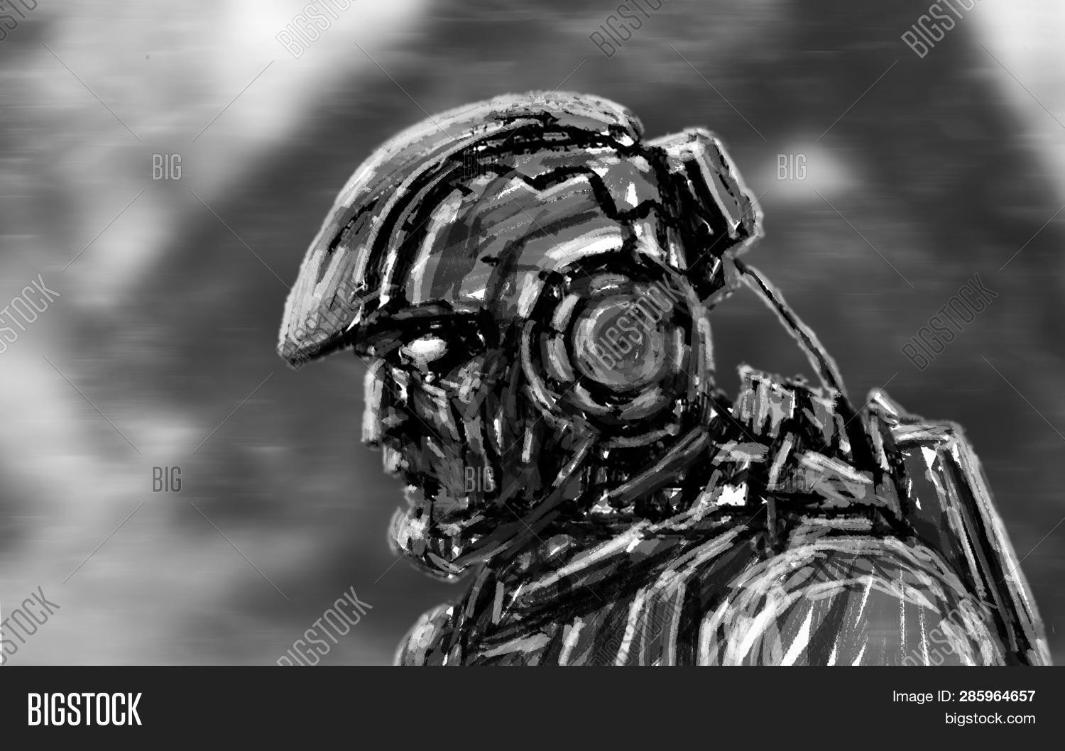 Space Infantry Walks Image & Photo (Free Trial) | Bigstock