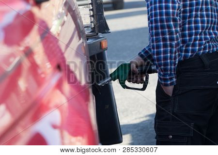 Pumping Petrol Gas Image & Photo (Free Trial) | Bigstock