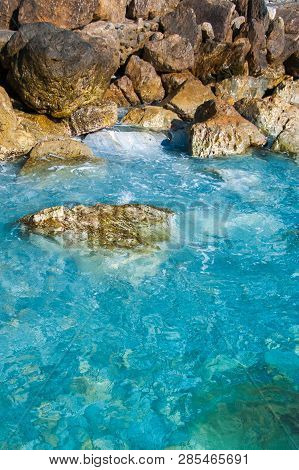 Wet Rock Above Images, Illustrations & Vectors (Free) - Bigstock