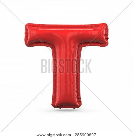 Red Letter T Made Image & Photo (Free Trial) | Bigstock