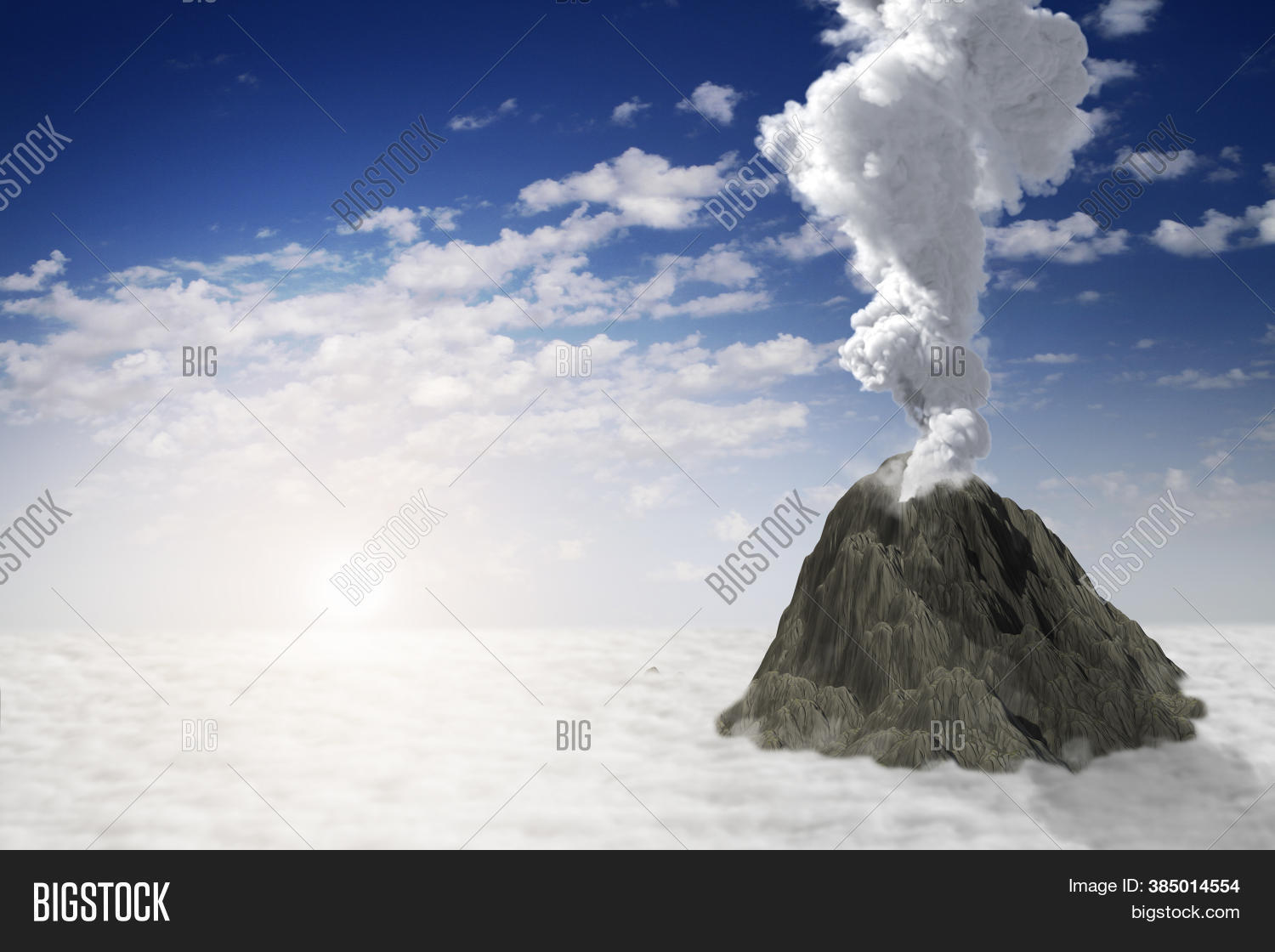 Volcano Eruption Huge Image & Photo (Free Trial) | Bigstock