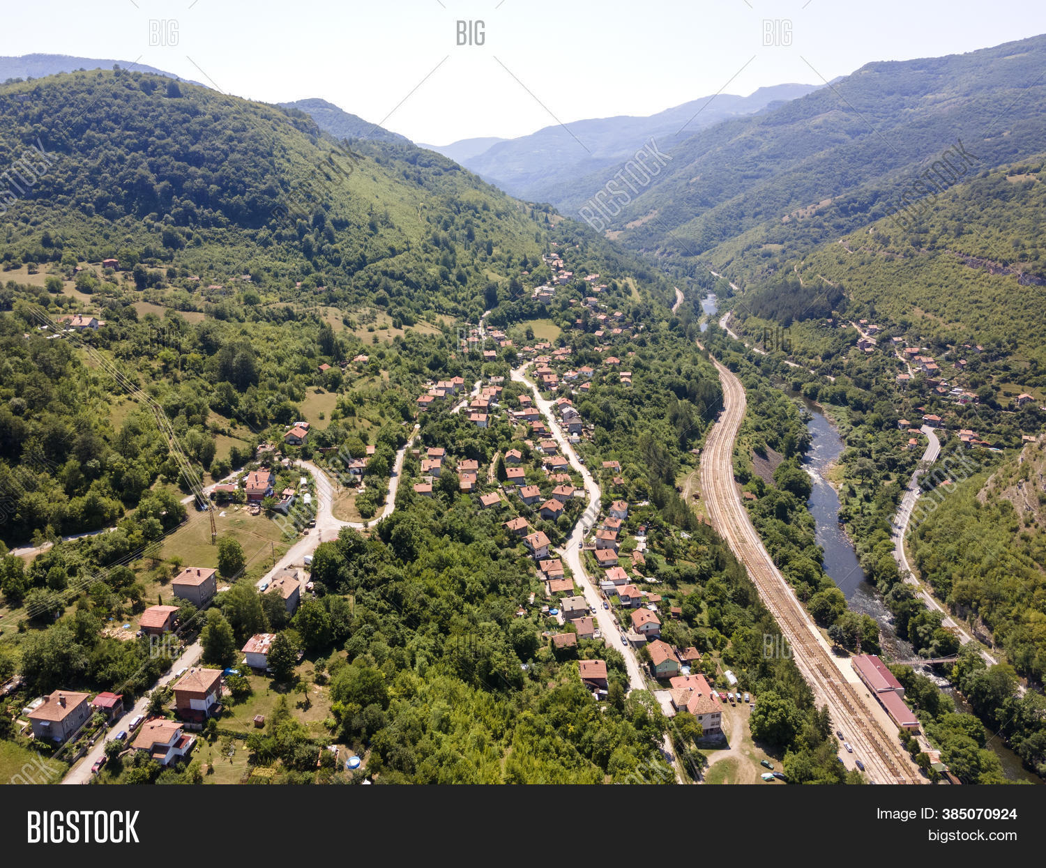 Aerial View Iskar Image & Photo (Free Trial) | Bigstock