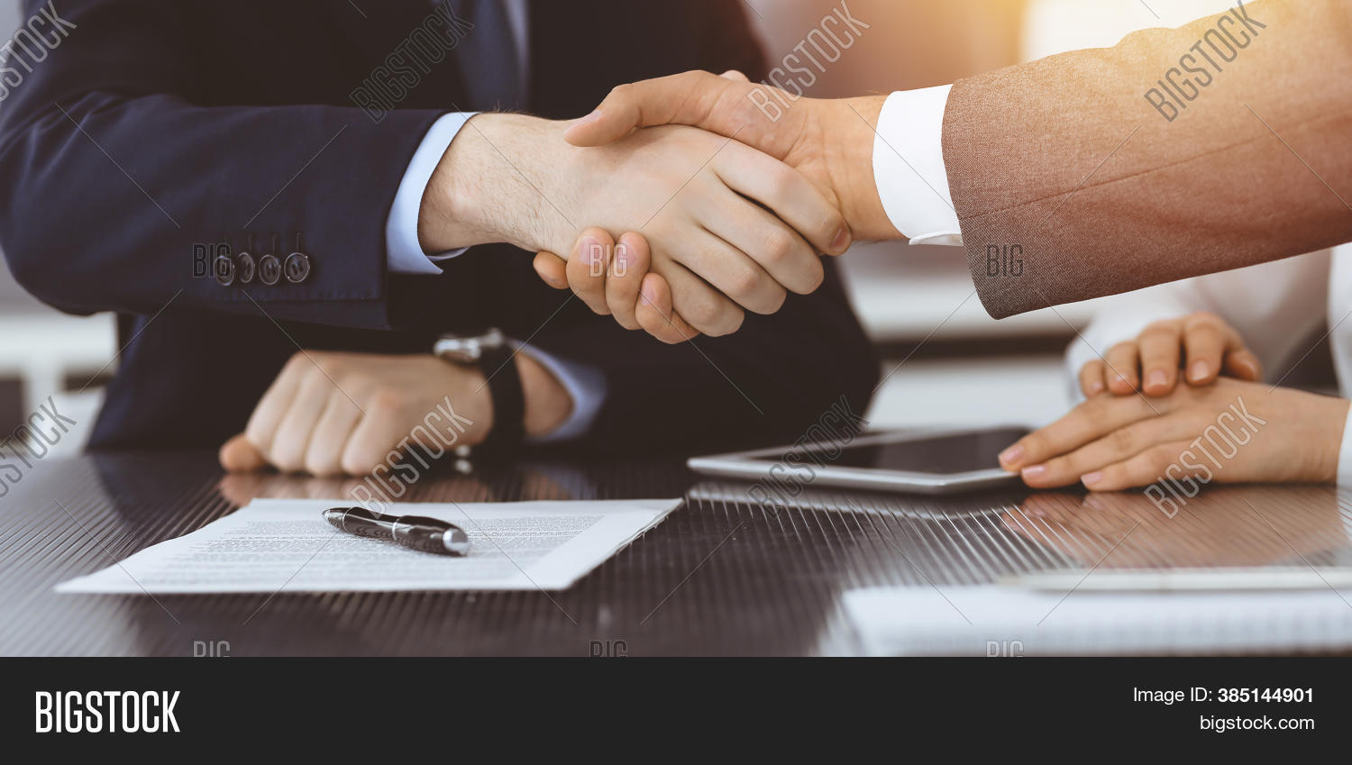 Handshake Successful Image & Photo (Free Trial) | Bigstock