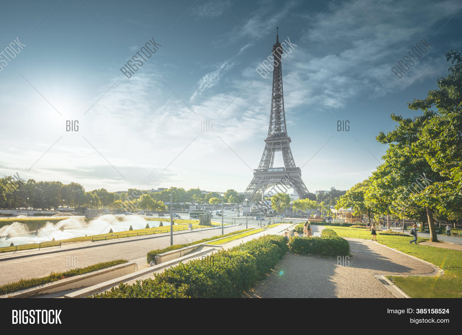 Sunny Morning Paris, Image & Photo (Free Trial) | Bigstock