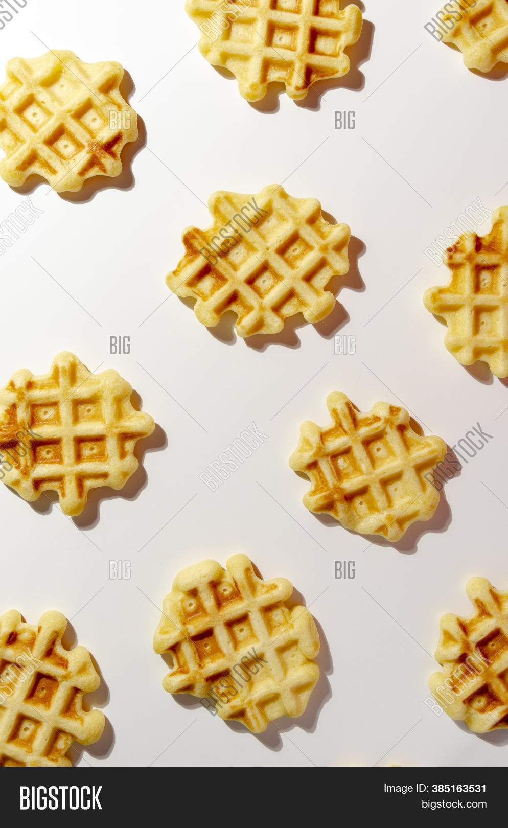 Waffle Texture. Wafer Image & Photo (Free Trial) | Bigstock