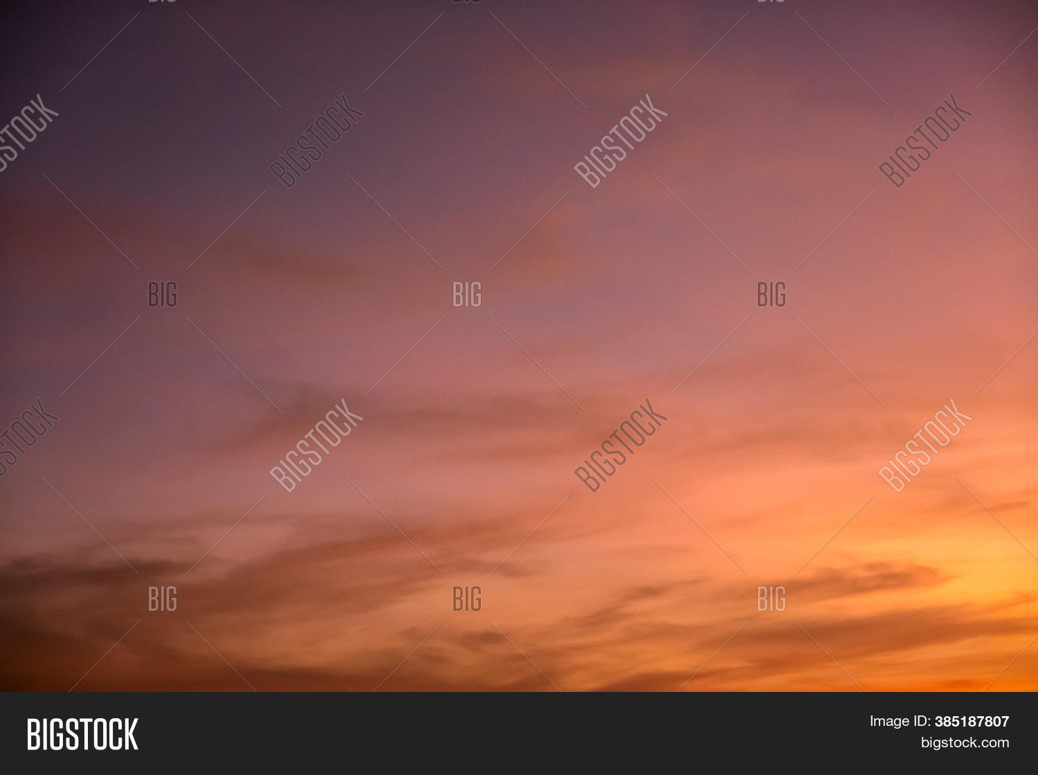 Colorful Sunset Clouds Image & Photo (Free Trial) | Bigstock