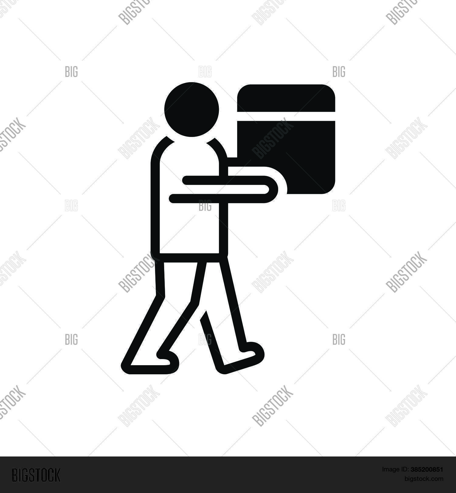 Black Solid Icon Vector & Photo (Free Trial) | Bigstock