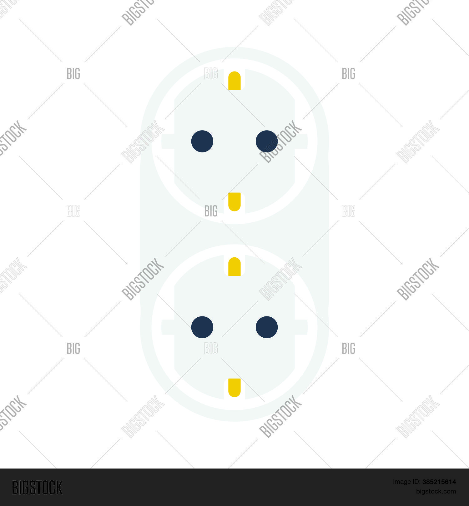 Ac Splitter Icon. Vector & Photo (Free Trial) | Bigstock