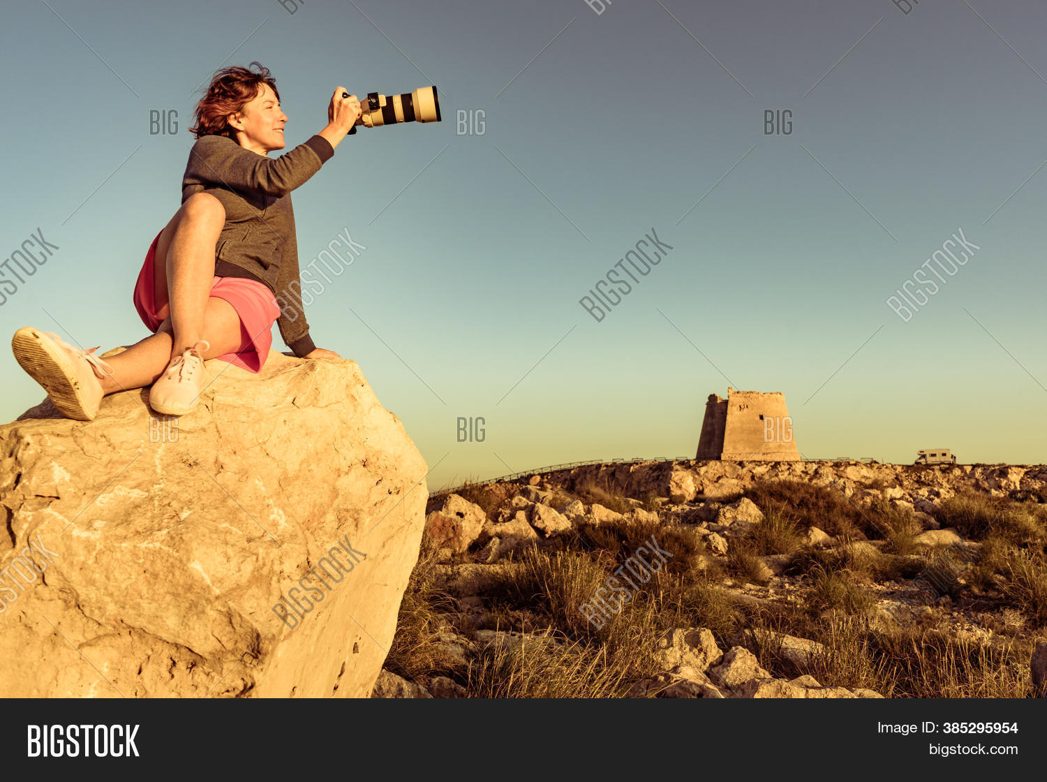 Female Tourist Camera Image & Photo (Free Trial) | Bigstock