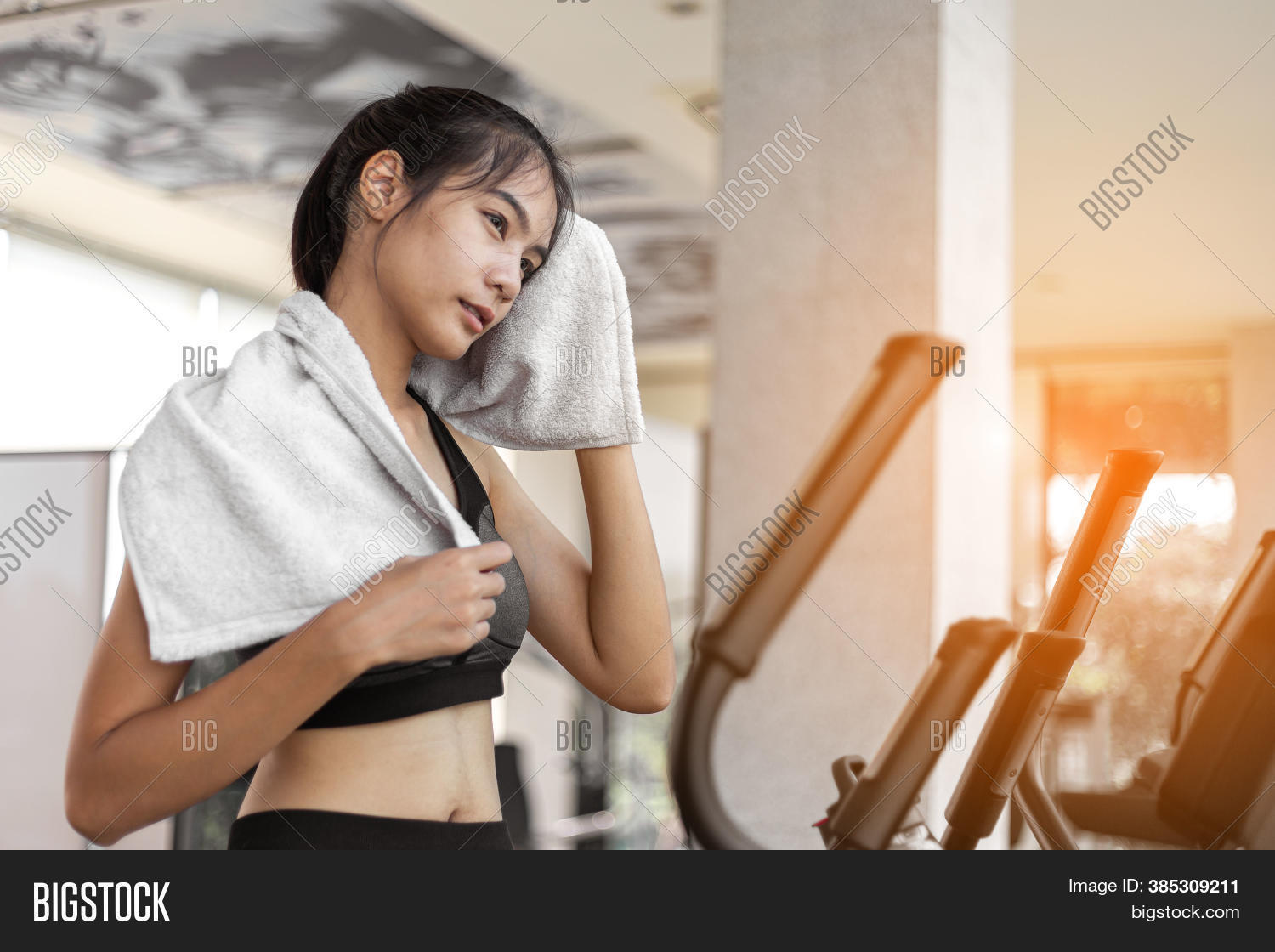 Tired Young Woman Image & Photo (Free Trial) | Bigstock
