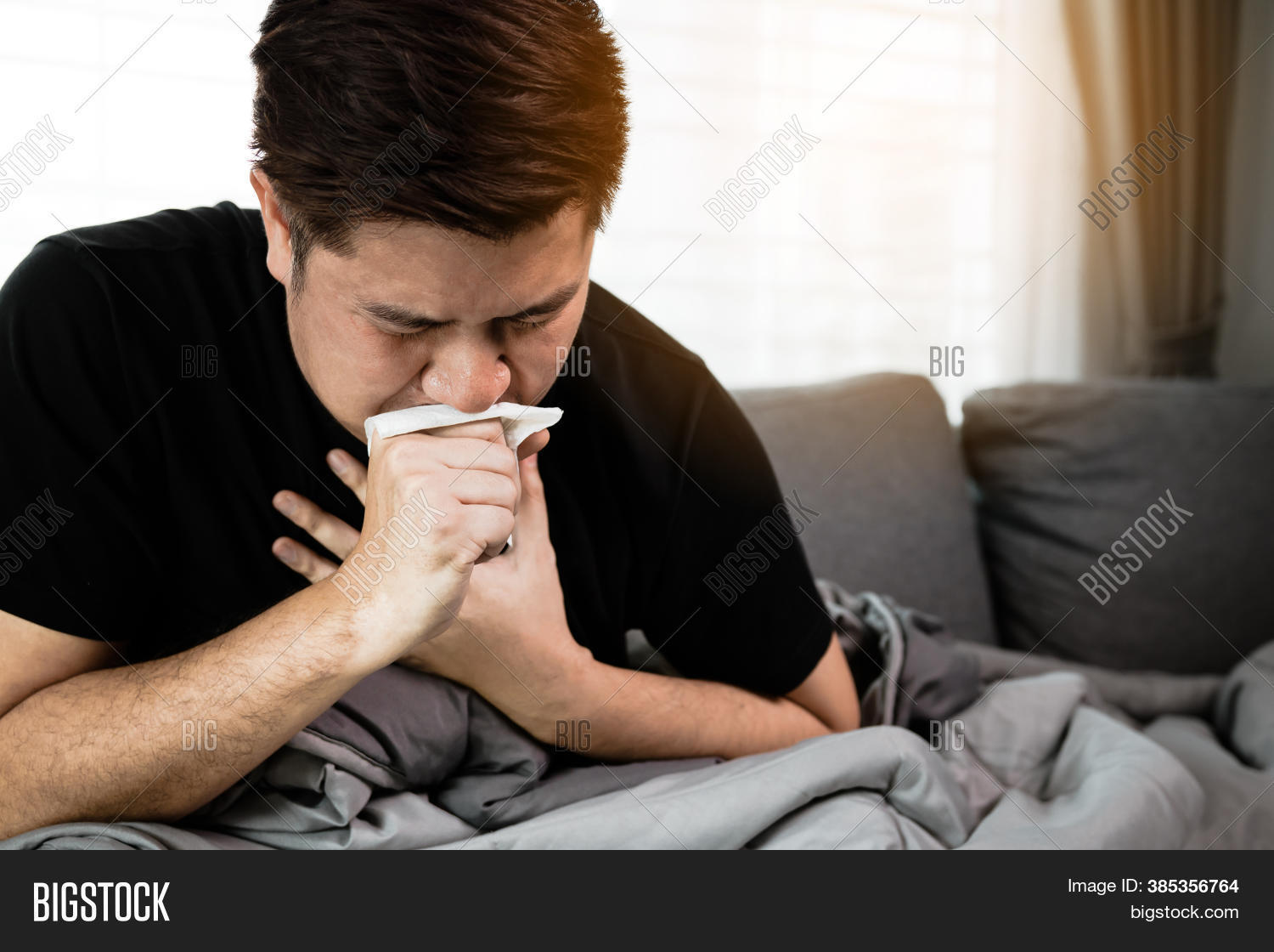 Asian People Sick Ill Image & Photo (Free Trial) | Bigstock