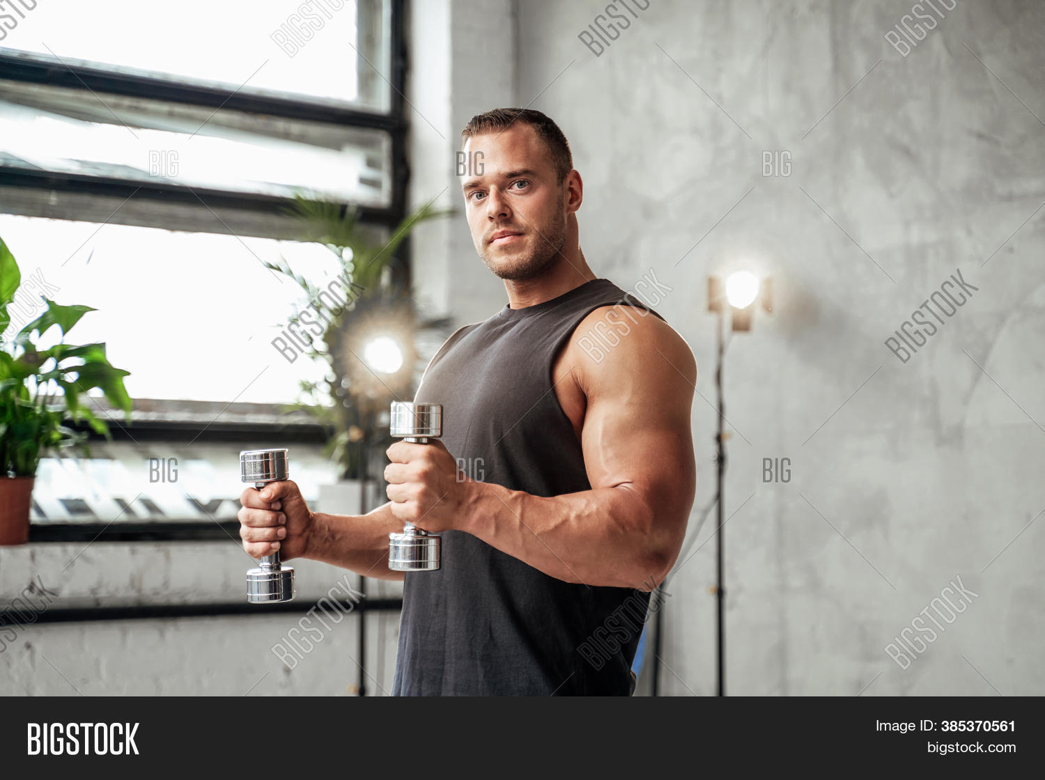 Powerful Guy Muscular Image & Photo (Free Trial) | Bigstock