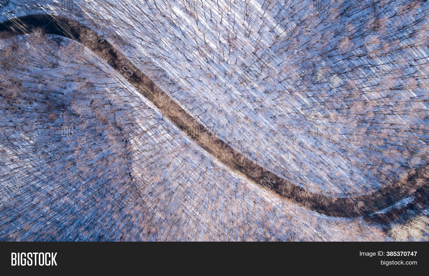 Aerial View Curved Image & Photo (Free Trial) | Bigstock