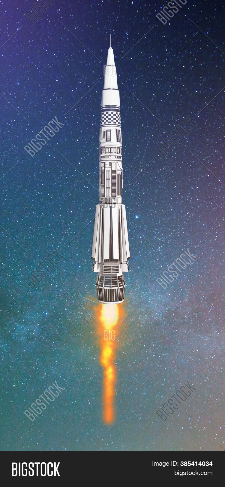 Rocket Take Off Space Image & Photo (Free Trial) | Bigstock